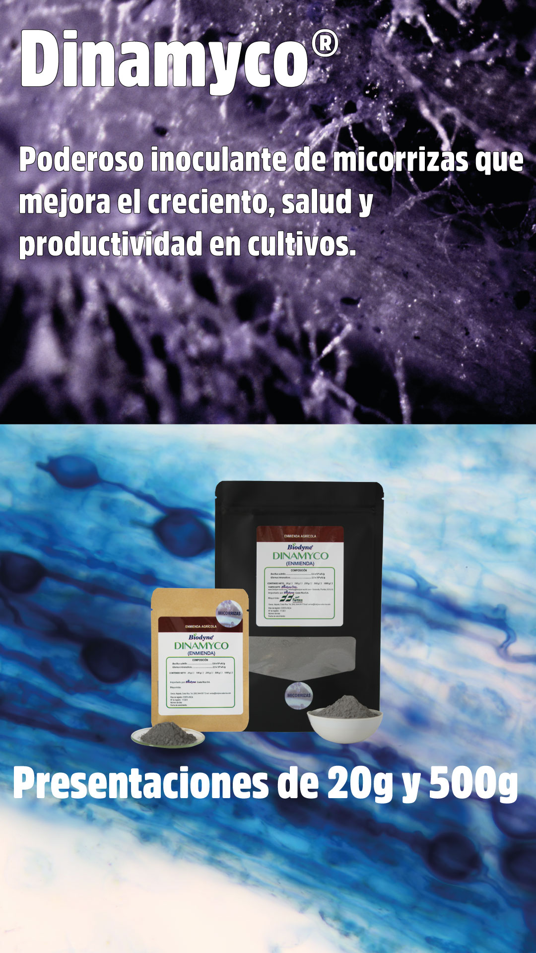 Environoc 401 para cultivos – Biodyne Panamá